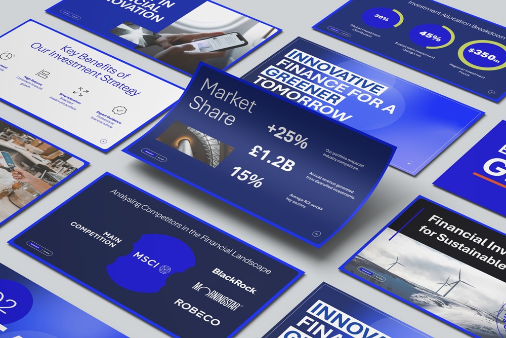 Animated & Interactive Presentation Design Service - Depicts